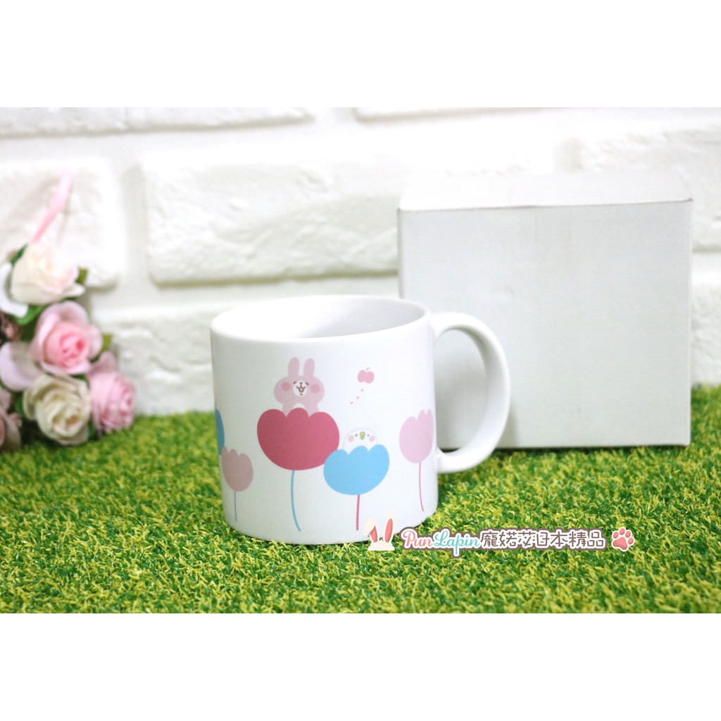 (現貨在台)日本正品 卡娜赫拉 kanahei Line 貼圖 馬克杯 水杯 茶杯 咖啡杯 兔兔款 | 蝦皮購物