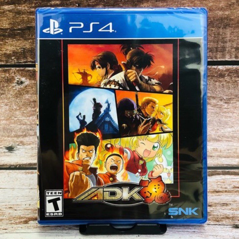 收藏品 現貨 PS4 SNK ADK魂 全球限量實體光碟版 全新未拆封 | 蝦皮購物