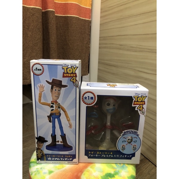 Sega 皮克斯 玩具總動員4 叉奇 胡迪 toy4 （全新未拆）pixar disney | 蝦皮購物