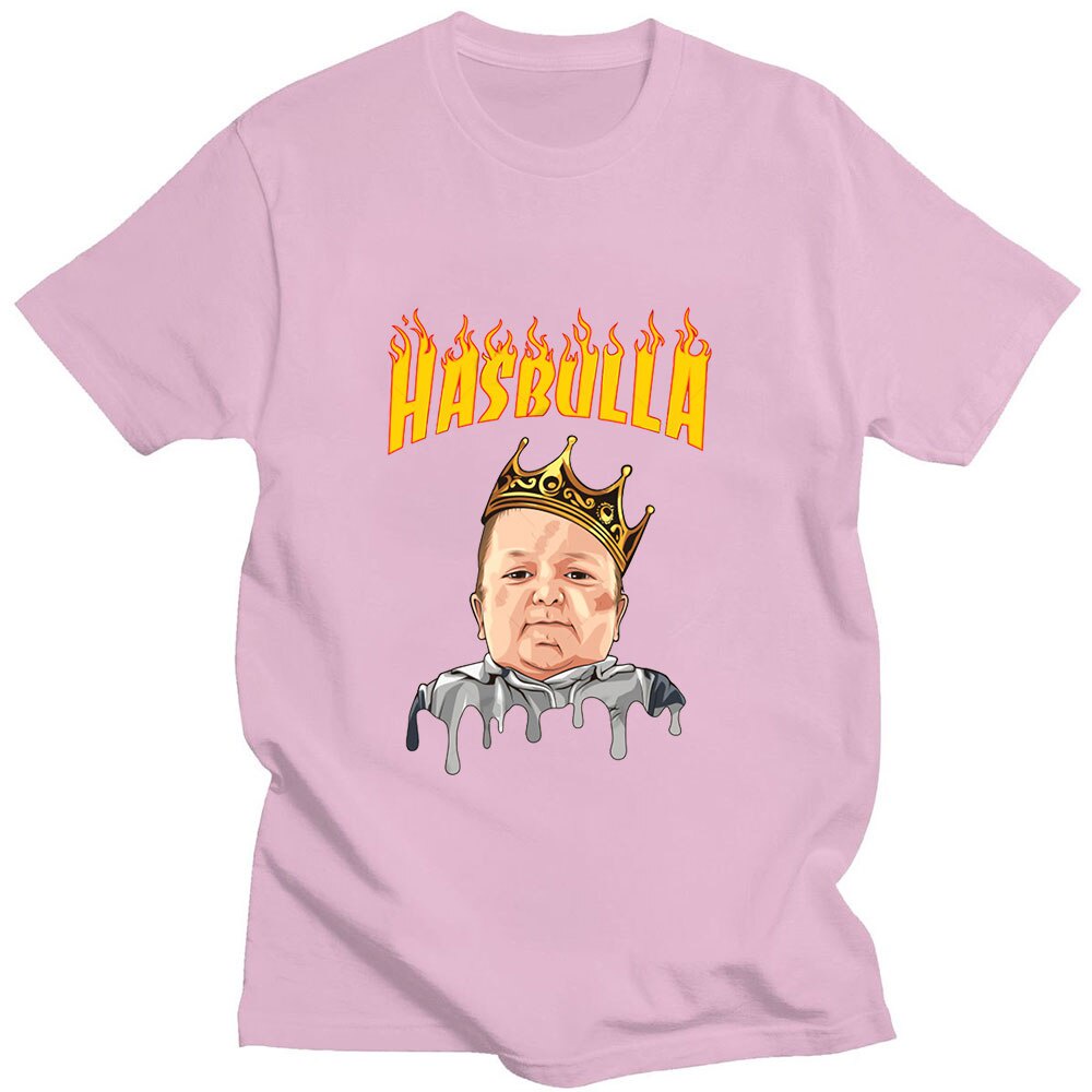 Hasbulla Fighting Meme Mini Khabib Blogger 2022 流行原宿經典印花夏季短袖 | 蝦皮購物