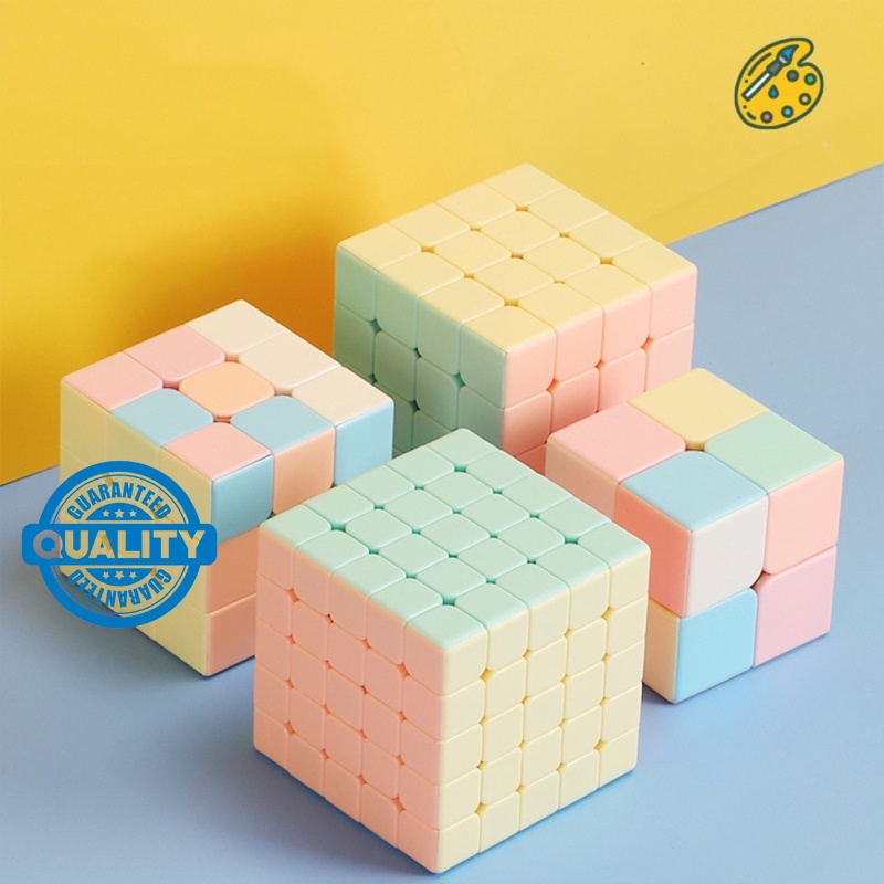 品牌正品 Meilong ′ s Cube Macron Cube 2x2 3x3 4x4 5x5 魔方 | 蝦皮購物