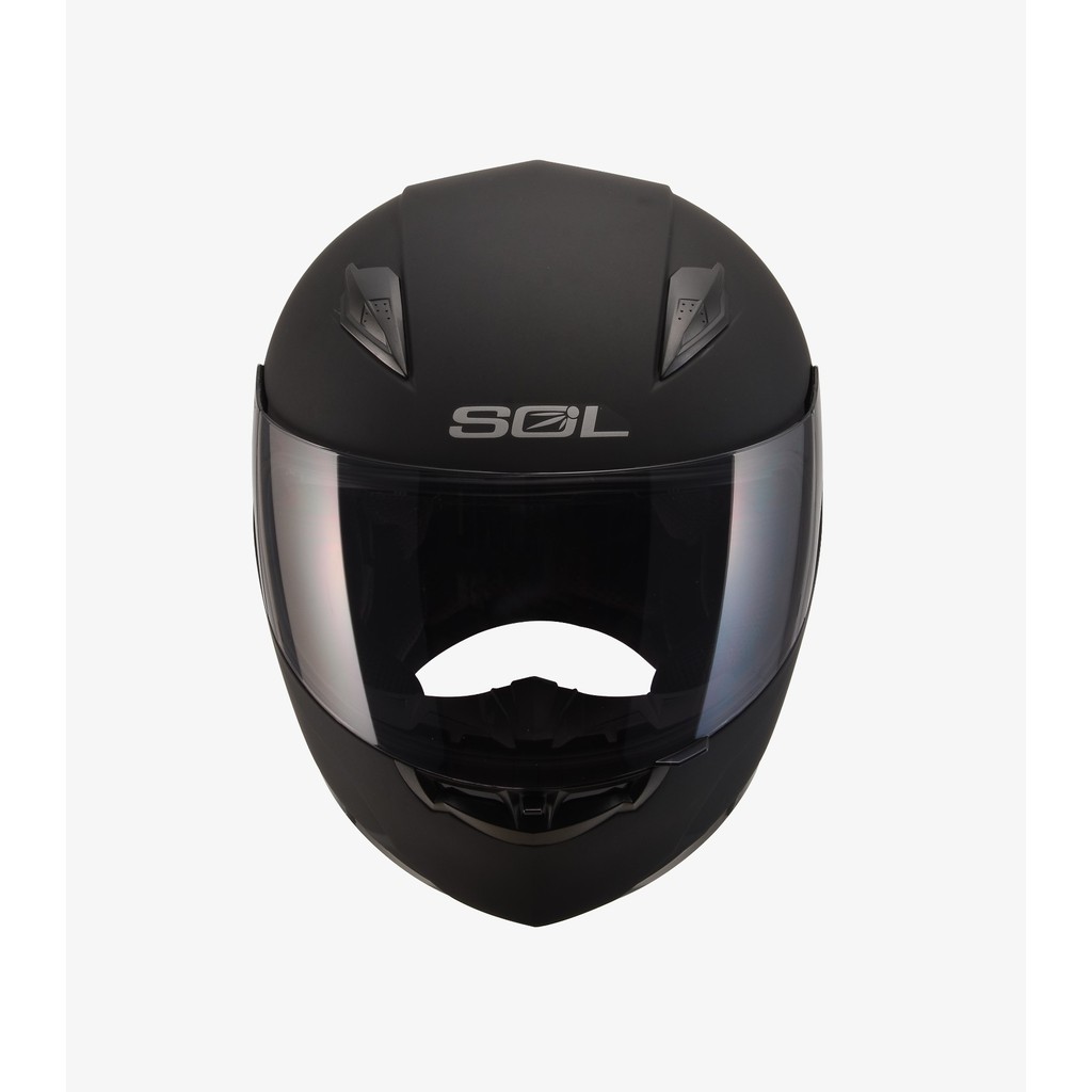 SOL 安全帽 SF-2M SF2M 素色 素消光黑 抗UV 雙D釦 通風透氣 全罩 安全帽《比帽王》 | 蝦皮購物