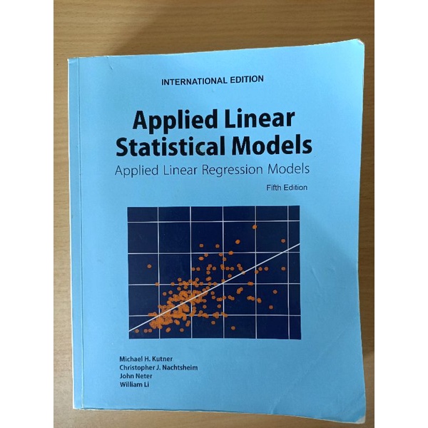 Applied Linear Regression model 5th edition | 蝦皮購物