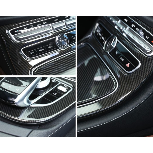 ~歐力斯~賓士 BENZ W213 E200 E220d E250 E43 E63 中控面板 排檔框 水杯框 中控飾板 | 蝦皮購物