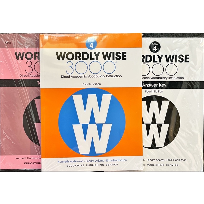 現貨 正版全新 Wordly Wise 3000 Book-4 | 蝦皮購物