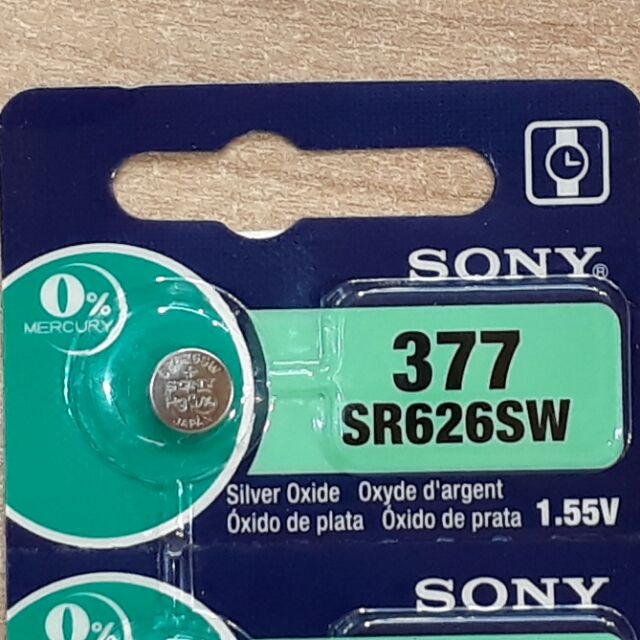 SONY 377/SR626SW鈕扣型電池 水銀電池 | 蝦皮購物