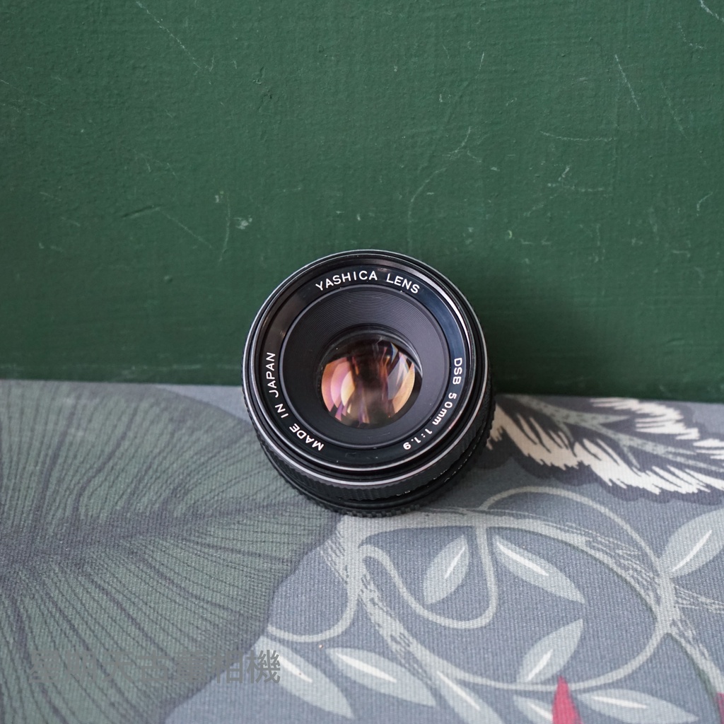 【星期天古董相機】Yashica DSB 50mm F1.9 單眼相機鏡頭 CY接環 | 蝦皮購物