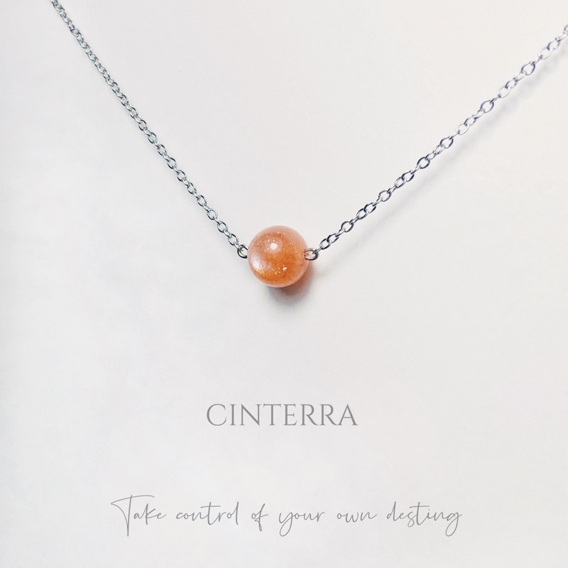 《Cinterra地球緣礦 》太陽閃爍礦野項鍊/太陽石/超七/白水晶 | 蝦皮購物