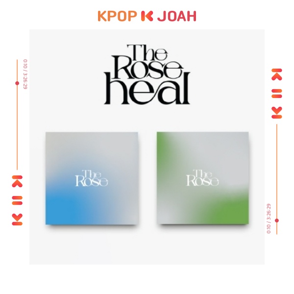 THE ROSE - 1st Album [HEAL] (2 version SET) | 蝦皮購物