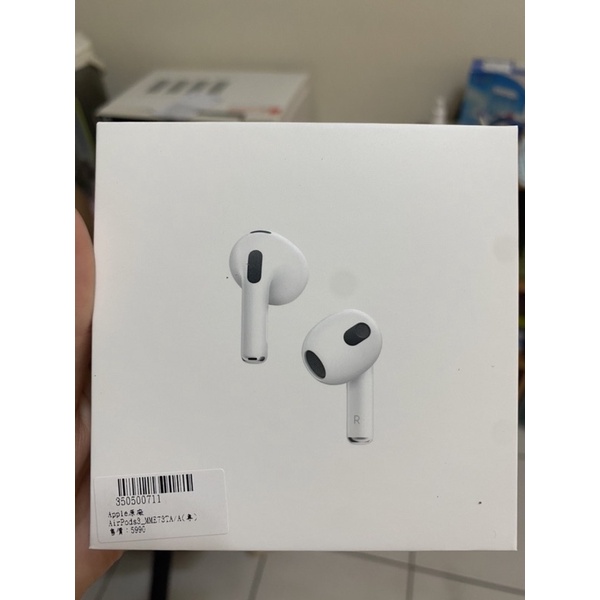 Apple Airpods 3代 原廠 台灣公司貨 全新 蘋果耳機 蝦皮購物