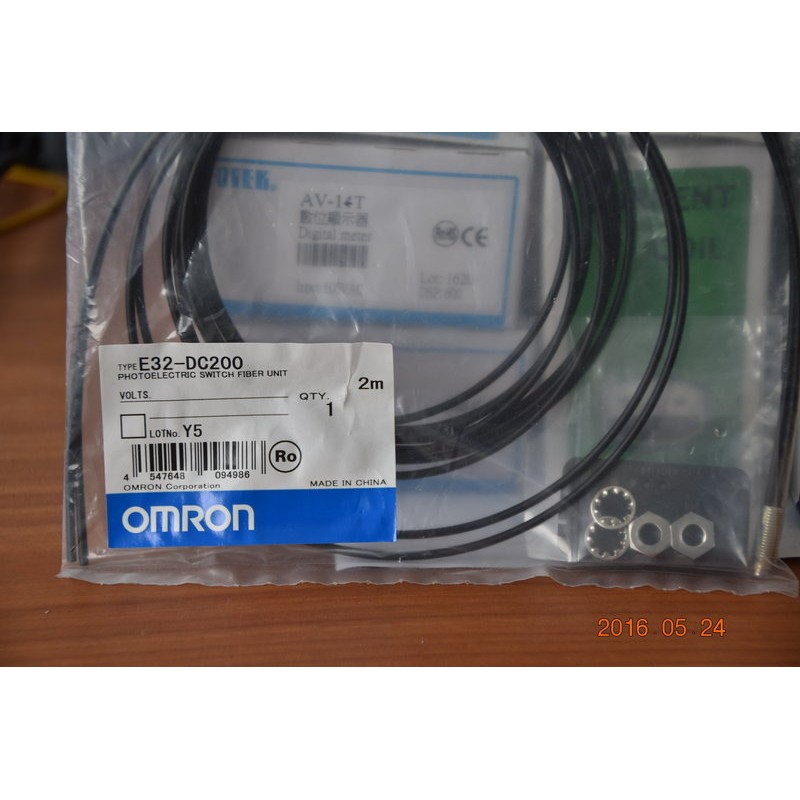 OMRON E32-DC200 光纖線、光纖管、光纖感測器 | 蝦皮購物