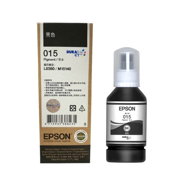 (含稅) EPSON 015 黑色 藍色 紅色 黃色 原廠墨水匣 T07M 適用機型 L6580 M15140 墨水 | 蝦皮購物