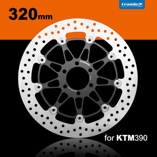 誠一機研 FRANDO KTM DUKE390 RC390 高效能浮動碟 煞車碟盤 改裝 | 蝦皮購物