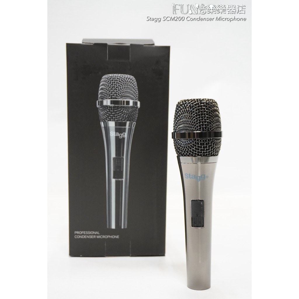 【Fun音樂樂器店】Stagg SCM200 心形指向 電容式麥克風(備貨中) | 蝦皮購物