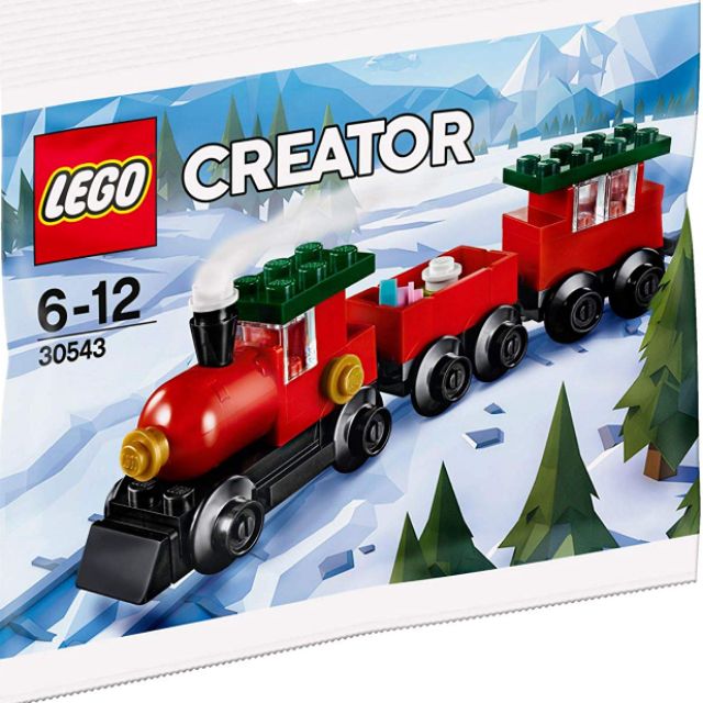 樂高 lego 30543 袋裝樂高 聖誕火車 列車 全新 lego30543 | 蝦皮購物