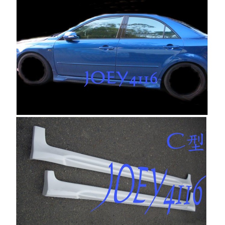 MAZDA6 馬6 02-03 MAZDA 6 NEW KEN STYLE kenstyle KIN版側裙 | 蝦皮購物