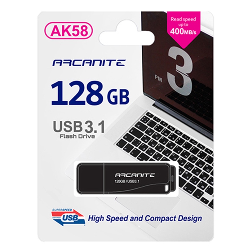 【ARCANITE】AK58 USB 3.1 Gen1 128GB高速隨身碟 | 蝦皮購物