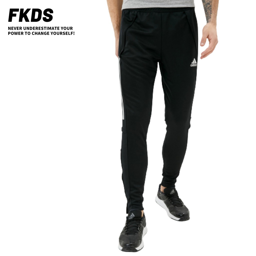 Adidas 愛迪達 CON20 TR PNT 三線 半線 直筒窄管 運動長褲 休閒長褲 運動褲 長褲 EA2475 | 蝦皮購物