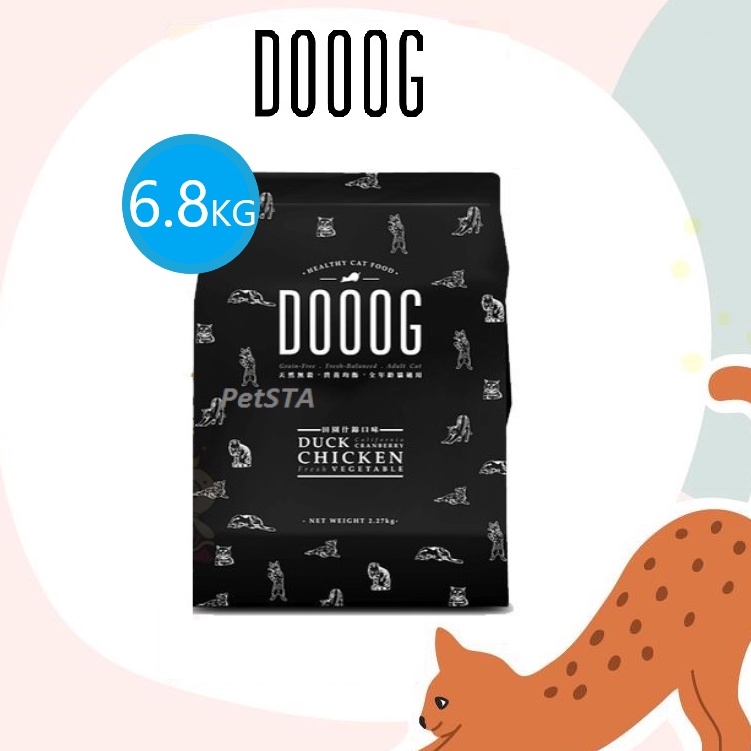 #免運#【DOOOG 杜革】無穀貓糧-田園什錦 6.8KG | 蝦皮購物
