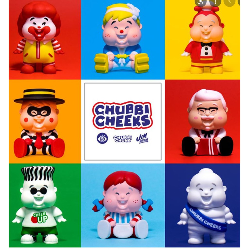 Unbox Chubbi Cheeks family 肥仔 bb小胖子盒玩 盲盒 米其林 隱藏版 | 蝦皮購物