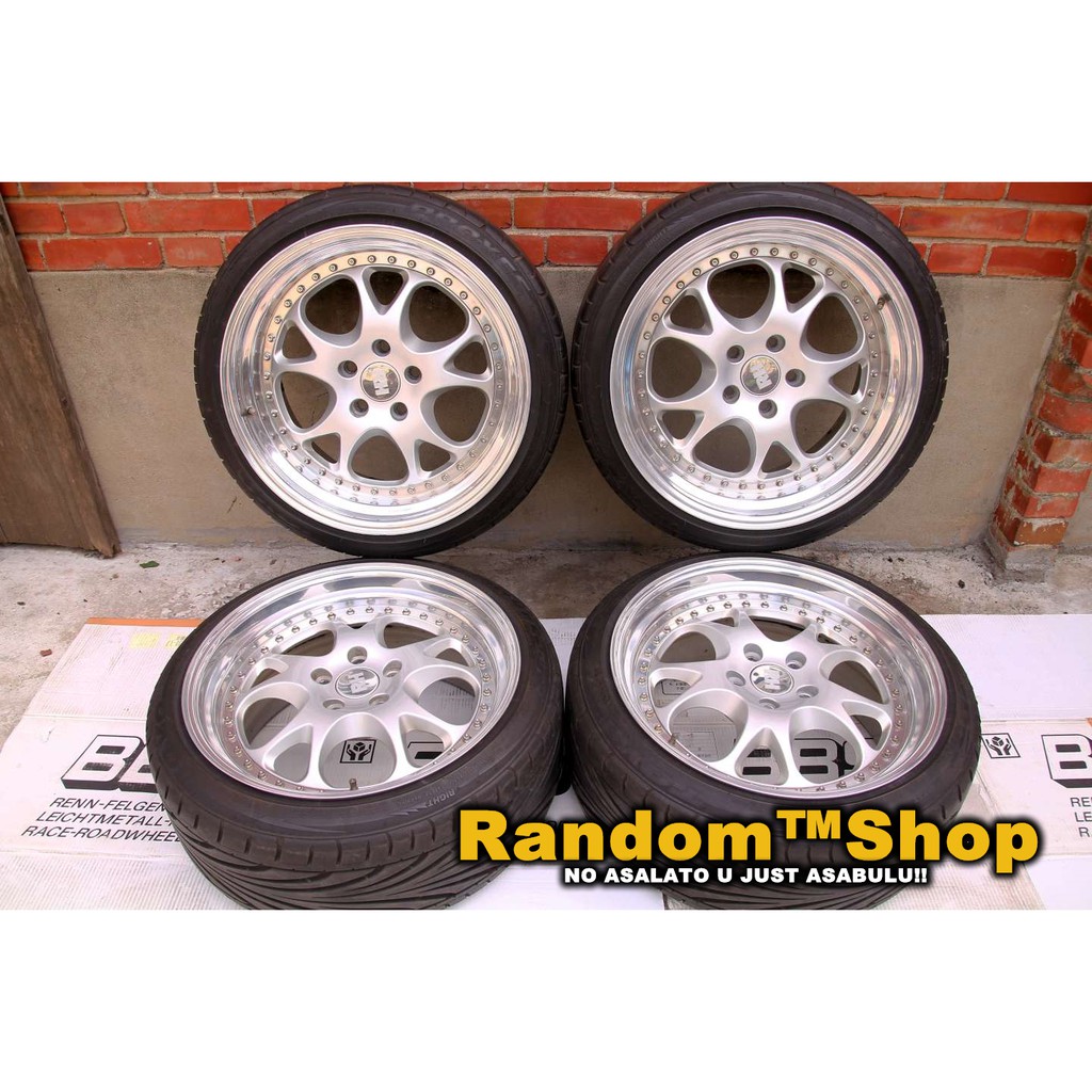 德製 RH ZW3 兩片式鋁圈 含胎 MINI BENZ GOLF AUDI SKODA OZ BBS ZW MK5 | 蝦皮購物