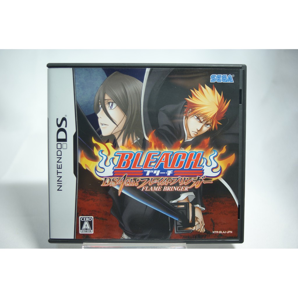 [耀西]二手 / 全新 純日版 任天堂 DS NDS BLEACH 死神 DS 4th 火焰使者 | 蝦皮購物