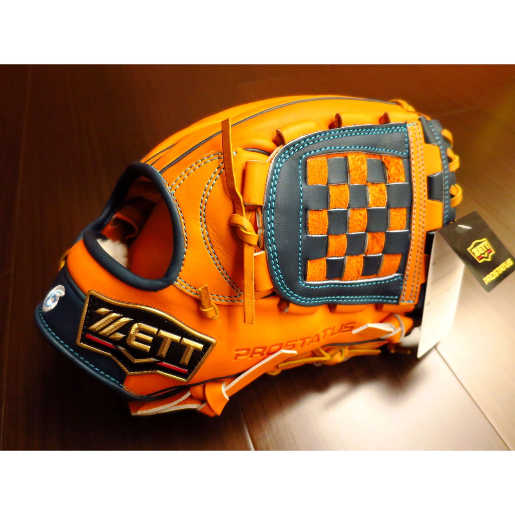 {圓圓小舖}全新日本製硬式ZETT PRO STATUS order 棒壘球手套特別訂做訂製訂作源田壯亮內野棋盤格矽膠標 | 蝦皮購物