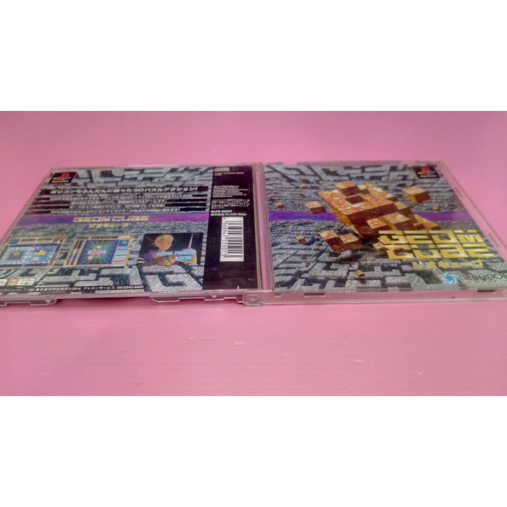 ㄇ シ 出清價! PS2 可玩 網路最便宜 SONY PS PS1 2手原廠遊戲片GEOM CUBE 立體方塊 賣80 | 蝦皮購物