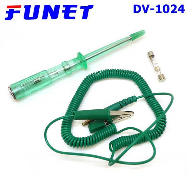 【祥昌電子】FUNET DV-1024 汽車 機車 測電筆 測電器 驗電筆 驗電器 試電筆 試電器 電工檢驗筆 (綠色) | 蝦皮購物