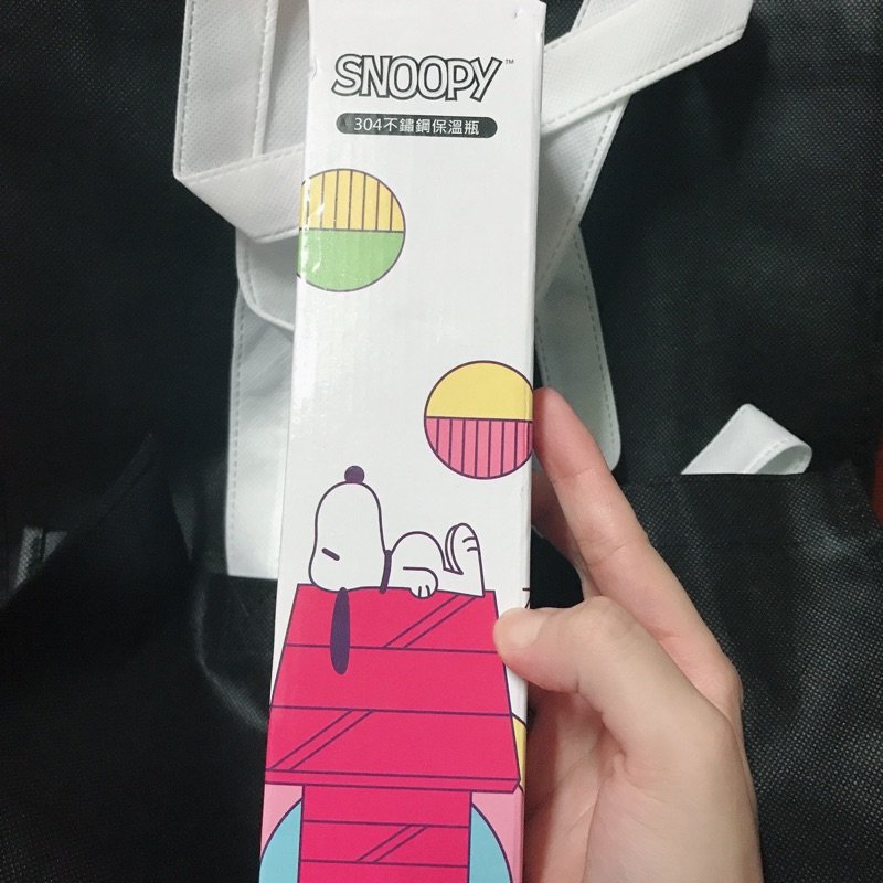 SNOOPY 304不鏽鋼保溫瓶 （全新2隻一起售） | 蝦皮購物