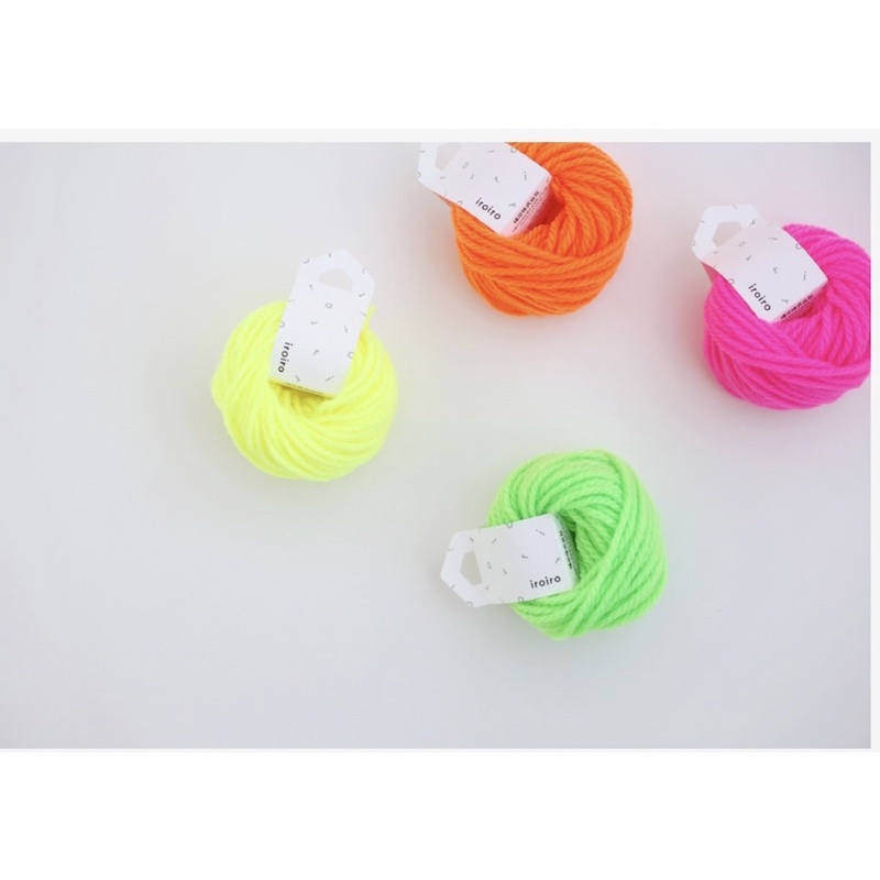 Daruma iroiro neon橫田伊洛毛線 | 蝦皮購物