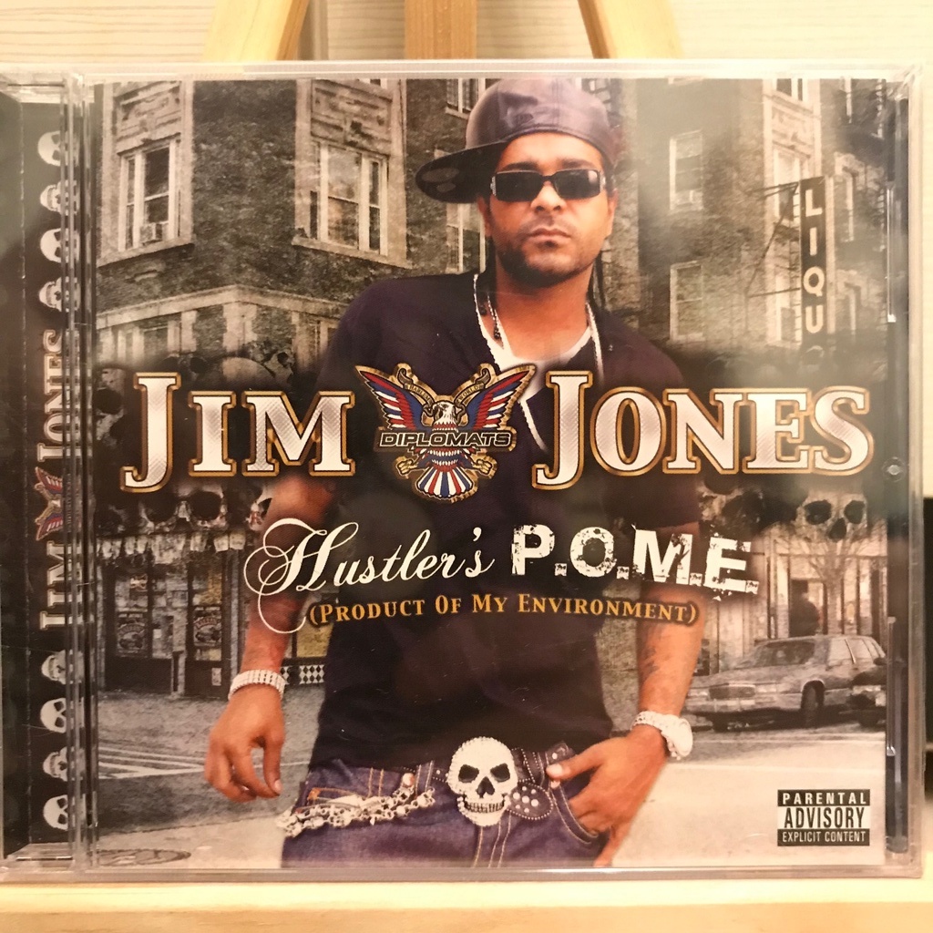 [嘻哈饒舌] Jim Jones - Hustler’S POME 2006 全新未拆 紐約黑幫風格 硬派Rap | 蝦皮購物