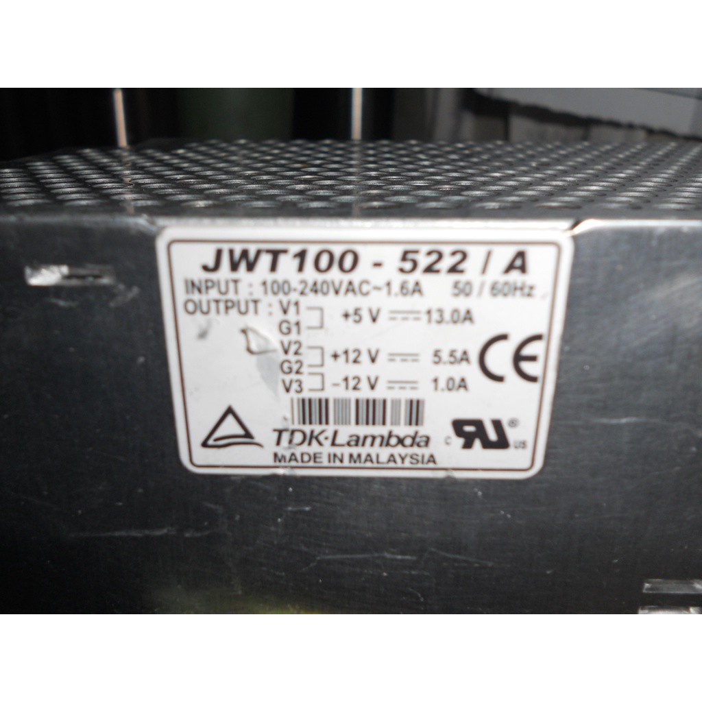 TDK-Lambda電源供應器JWT100-522/A 三種輸出+5V +12V-12 (D1) | 蝦皮購物