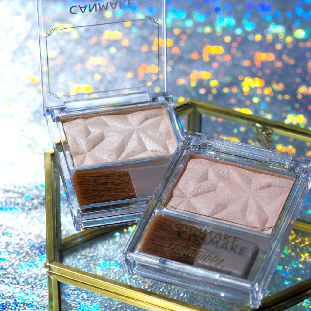 VV日妝選品 ♡現貨♡日本CANMAKE 輕紗亮澤修容餅 L01 香檳金 N01柔和米 | 蝦皮購物