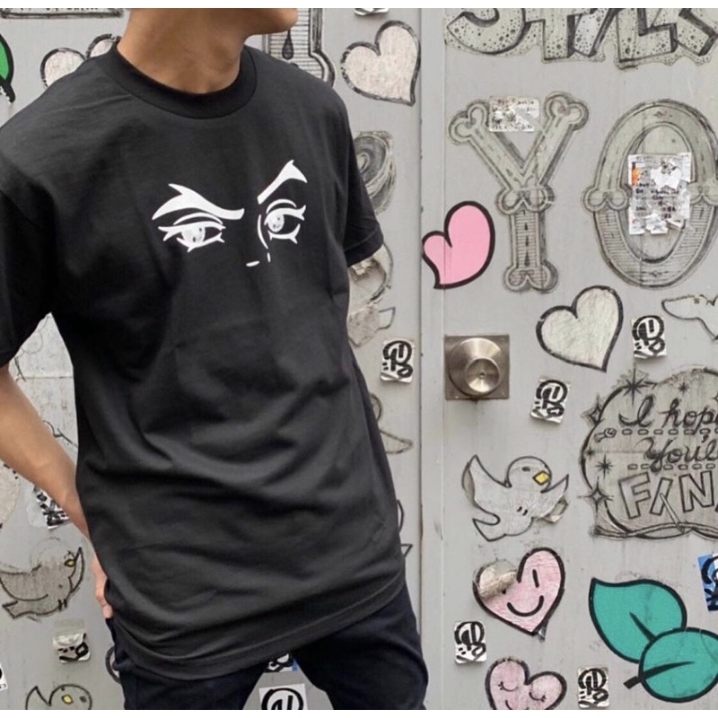 Billie Eilish x Takashi Murakami x VERDY 村上隆 短Tee 黑色 美版尺寸L | 蝦皮購物