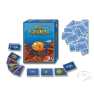 ☆快樂小屋☆ 正版桌遊 大魚吃小魚 Kai Piranja－英文版(附中文說明書) 台中桌遊 | 蝦皮購物