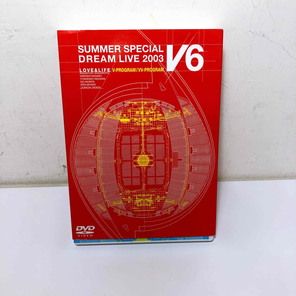 V6 3DVD 日版 演唱會 SPECIAL DREAM LIVE 2003 LOVE&LIFE 現貨【T27364】 | 蝦皮購物