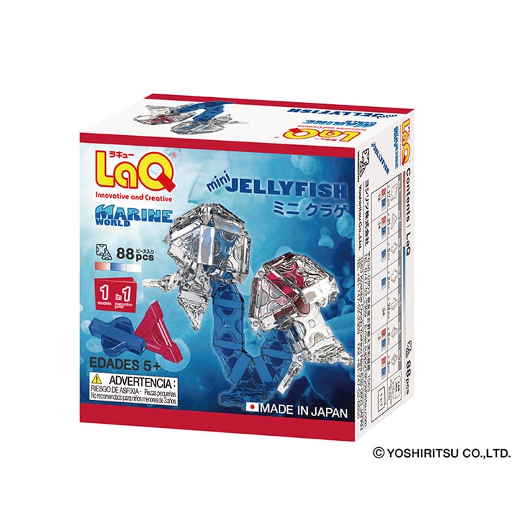 🇯🇵日本【LaQ】Q版小水母🇯🇵 | 蝦皮購物