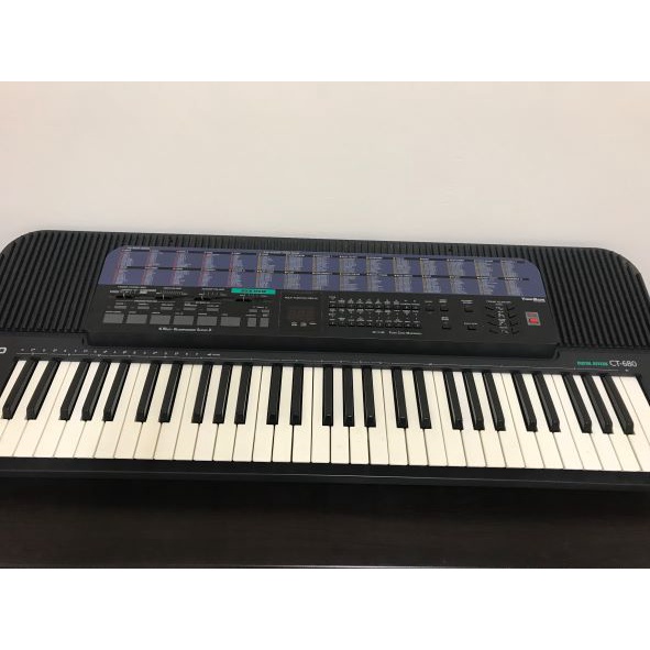 搬家出清 CASIO CT-680 數位鋼琴 爵士鋼琴 學琴工具 (自取)附腳架 | 蝦皮購物