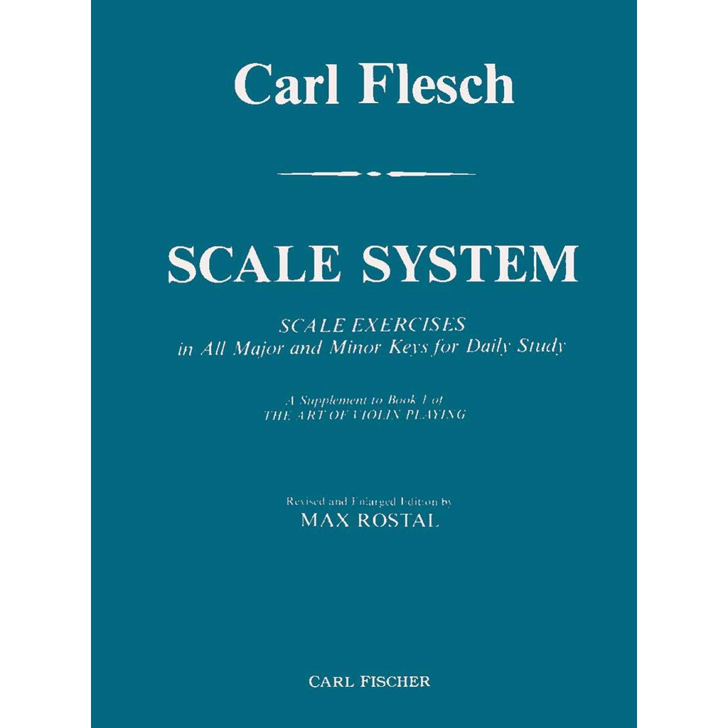 Carl Flesch Scale System卡爾弗列其-提琴音階系統 原版 小中大提琴 | 蝦皮購物