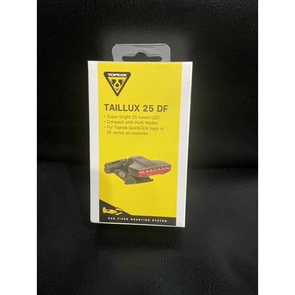TOPEAK 坐墊整合式25流明高亮度後警示燈 TAILLUX 25 DF | 蝦皮購物