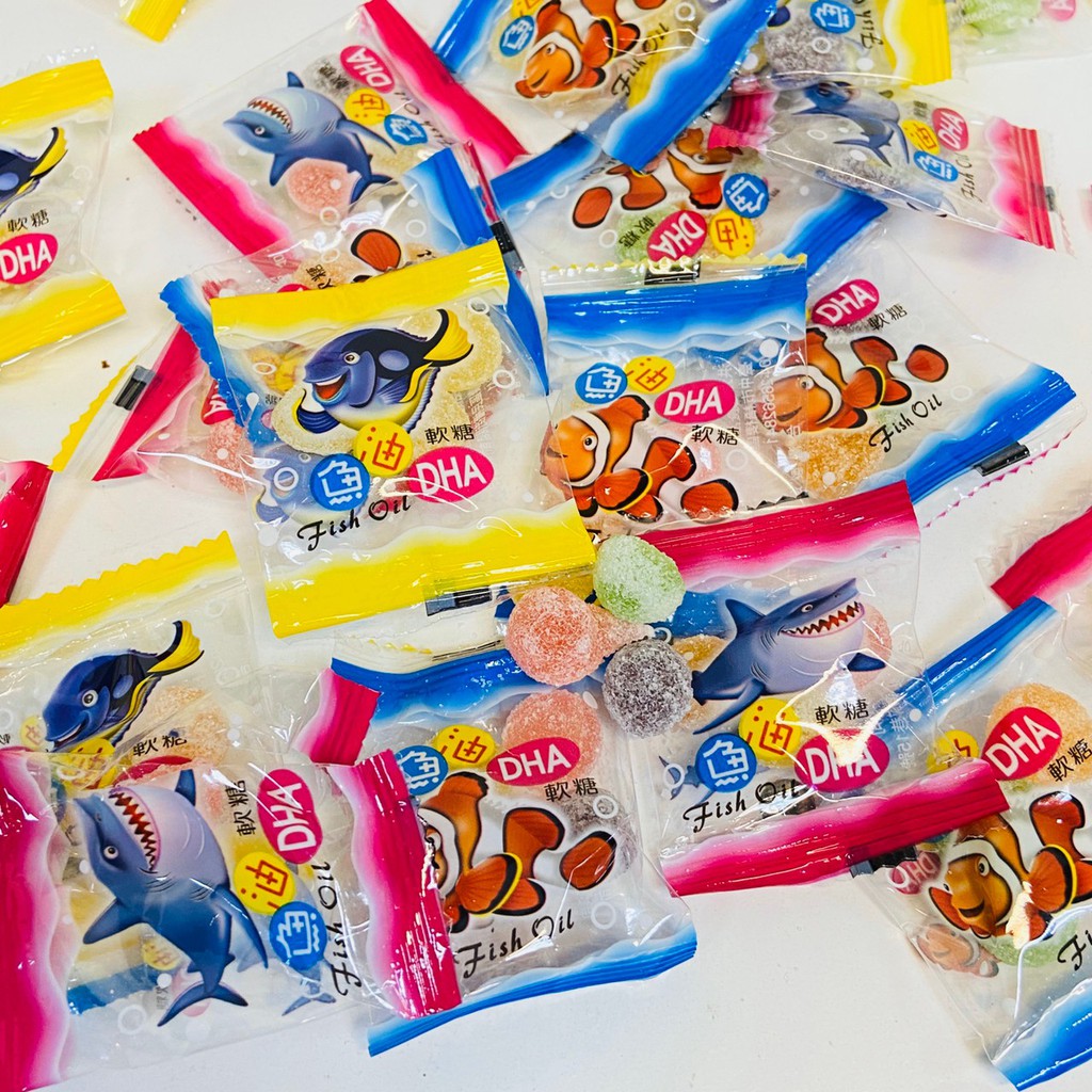 魚油軟糖 魚油DHA QQ糖 小朋友最愛 洪元記dha軟糖 | 蝦皮購物