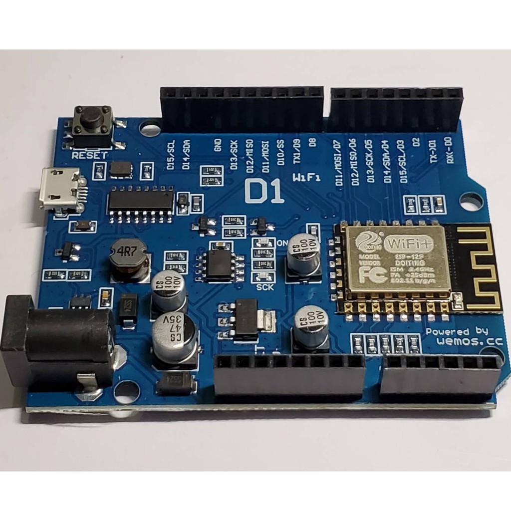 WeMos D1 WiFi Arduino UNO 開發板ESP8266 直接用Arduino IDE | 蝦皮購物