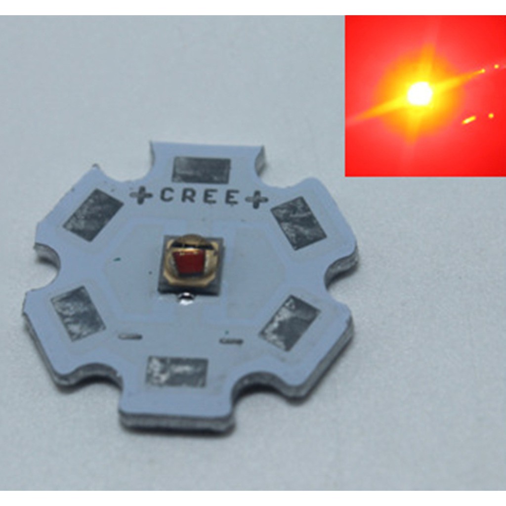 3w 5W CREE LED 3535 大功率 LED 光束白色暖白色紅色綠色藍色芯片,帶 20 毫米底座 DIY 替換 | 蝦皮購物