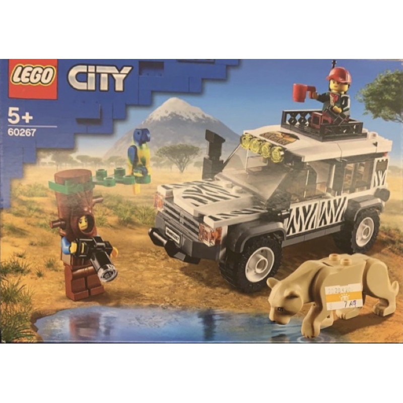 LEGO 60267 城鎮系列 野生動物園越野車 | 蝦皮購物
