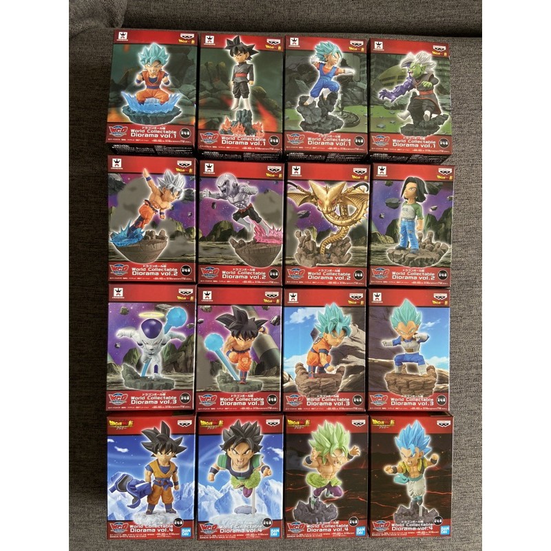 M,日版 金證 6/16 Wcd Wcf 單售 七龍珠超 神龍 vol.1、vol.2 、vol.3、vol.4特效 | 蝦皮購物