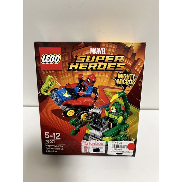 樂高 Lego 76071 超級英雄系列 蜘蛛人 蠍子人 小車 車子盒組 | 蝦皮購物