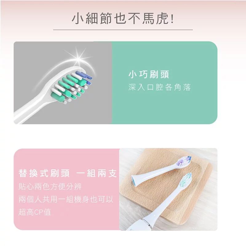 【原廠現貨免運】KINYO 漸層音波電動牙刷 ETB-820【附2支替換刷頭】IPX7級全機防水 | 蝦皮購物