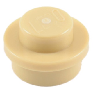 [樂磚庫] LEGO 6141 平板 圓型 米色 1x1 614105 4161734 | 蝦皮購物