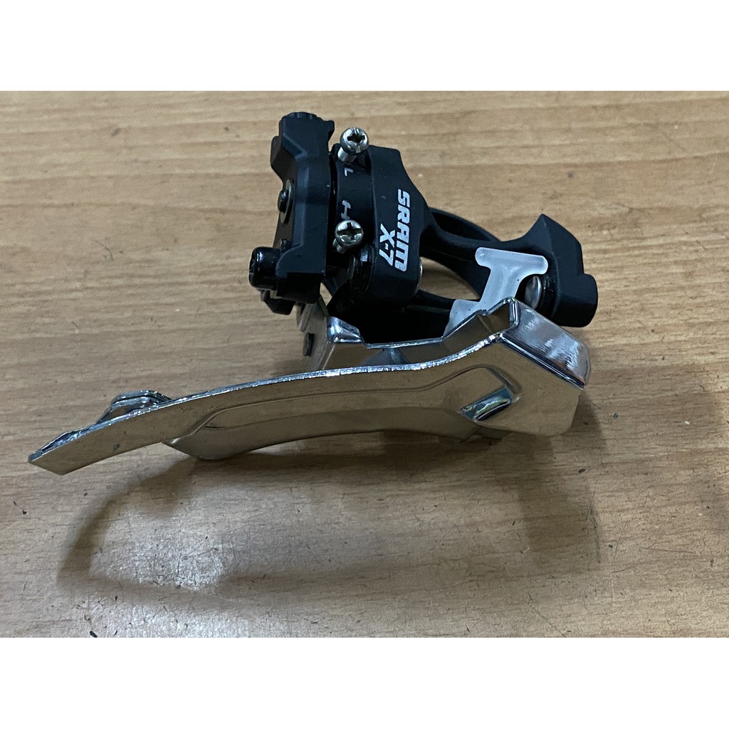 Tth火雞 出清 SRAM X7 X-7 X.7 34.9mm上下拉通用最大48T專用前變 3×9 27速登山車用中變 | 蝦皮購物